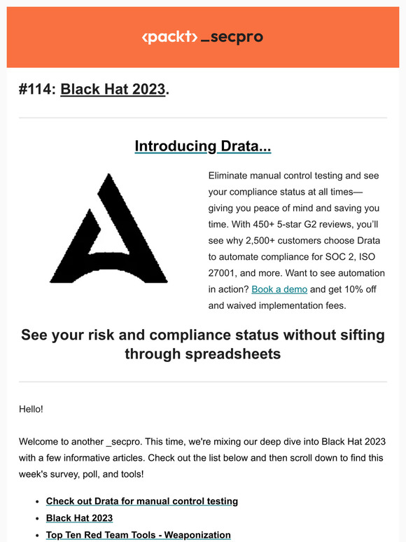 Packt: Black Hat Attack! | Milled