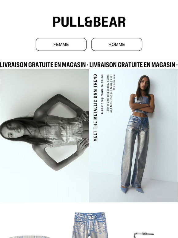 PULL and BEAR FR: Les JEANS oversize que tu attendais depuis longtemps ...