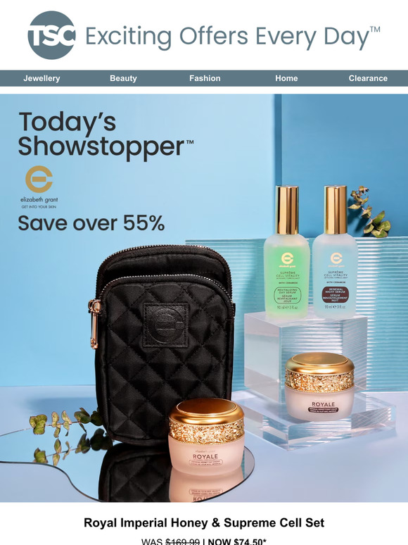 The Shopping Channel: Today’s Showstopper™ - Elizabeth Grant Royal ...