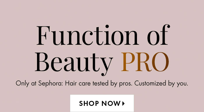 Sephora: Attention, please 📣 Function of Beauty PRO is now exclusively ...