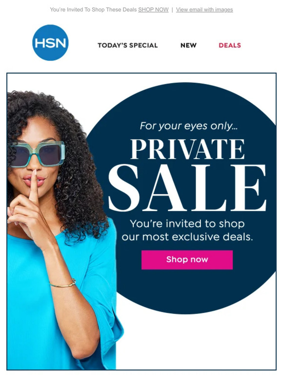 HSN Email Newsletters: Shop Sales, Discounts, and Coupon Codes