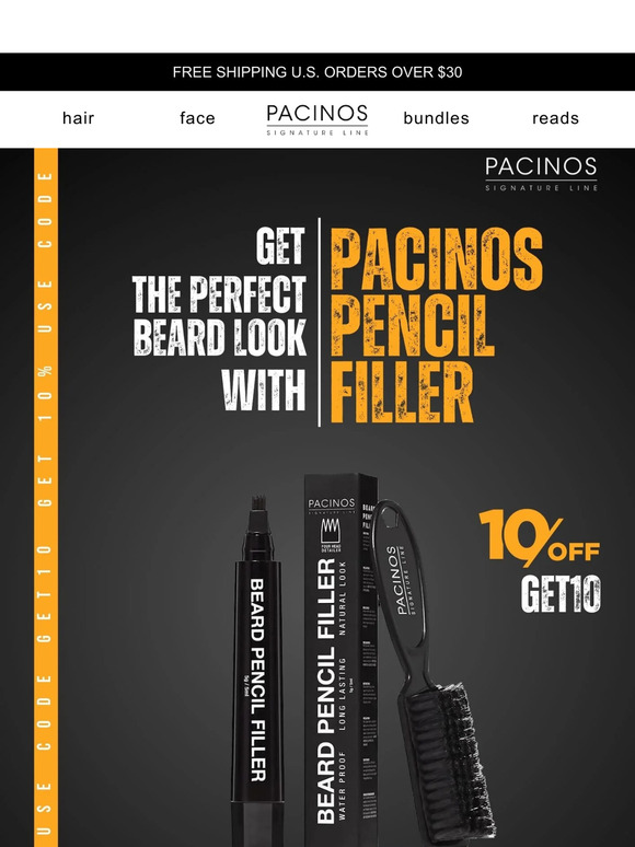 Pacinos: Level Up Your Grooming Game with Pacino's Beard Collection ...