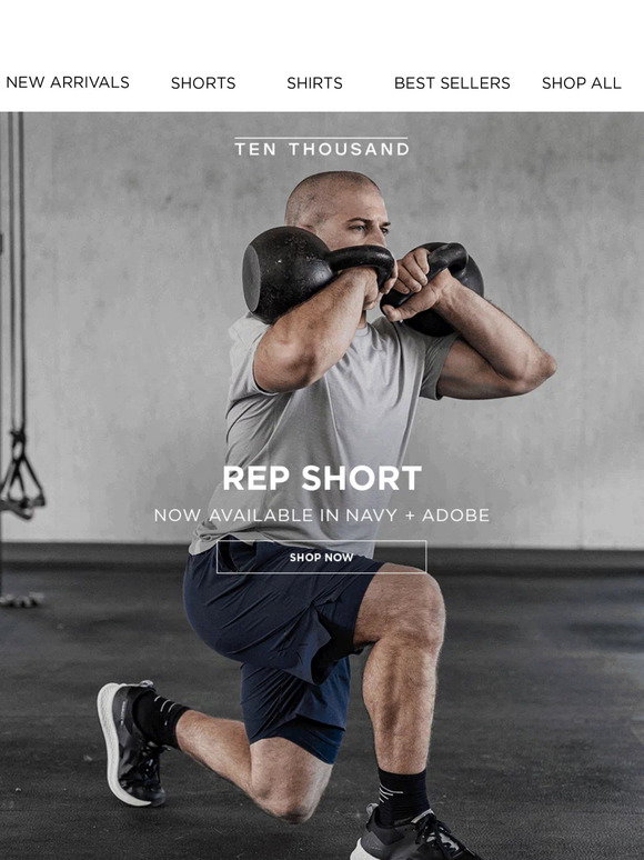 Ten Thousand: Rep Short | Now In Navy + Adobe | Milled