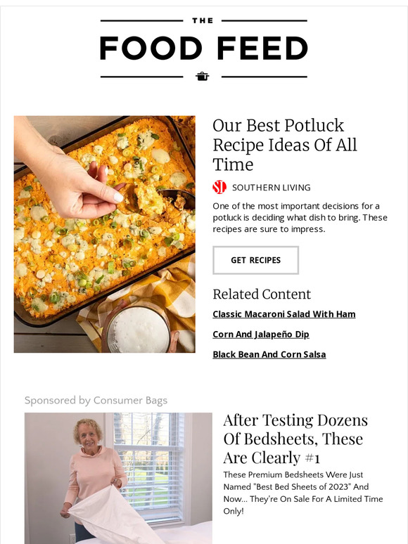 Better Homes and Gardens: Our Best Potluck Recipes Of All Time | Milled