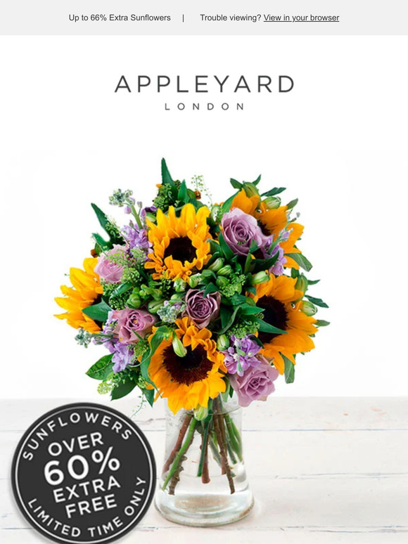 Appleyard Flowers: 8 Facts You Didn't Know About Sunflowers 🌻 | Milled