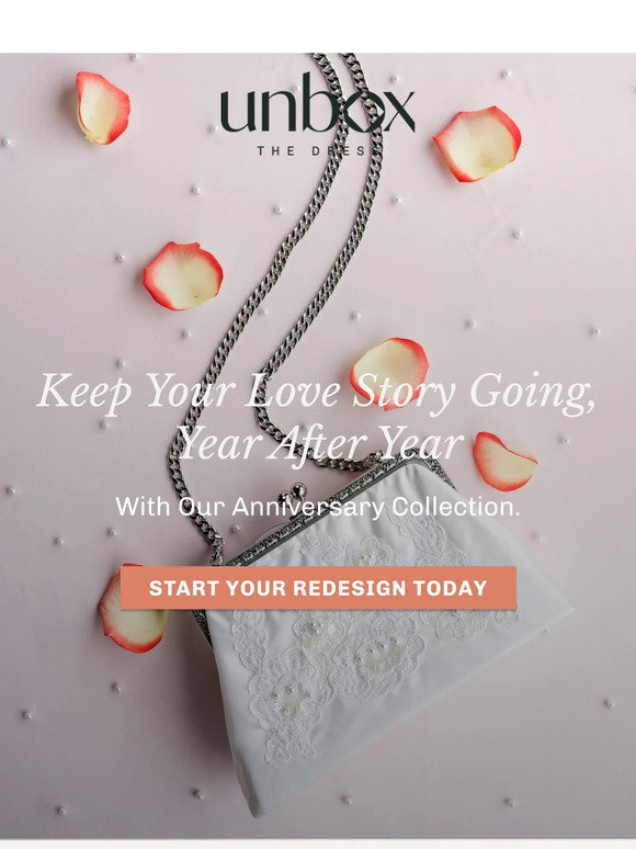 Unbox the Dress: Celebrate Love With Our Anniversary Collection. | Milled