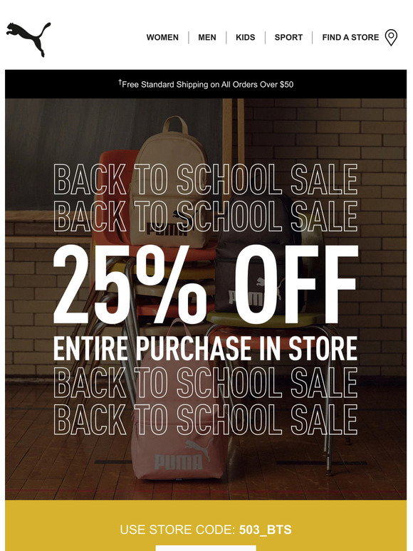 Puma: Go Back To School With PUMA | Milled