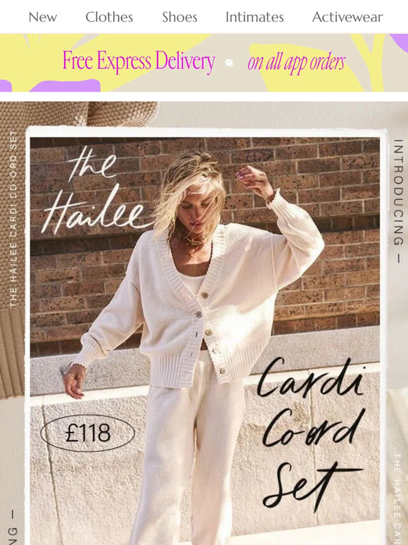 Free People: Introducing: The Hailee Cardi Co-Ord Set | Milled