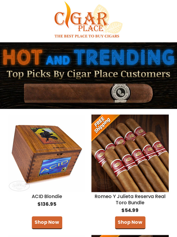 Cigar Place: Hi there, looking to try top-notch cigars? See our Hot and ...