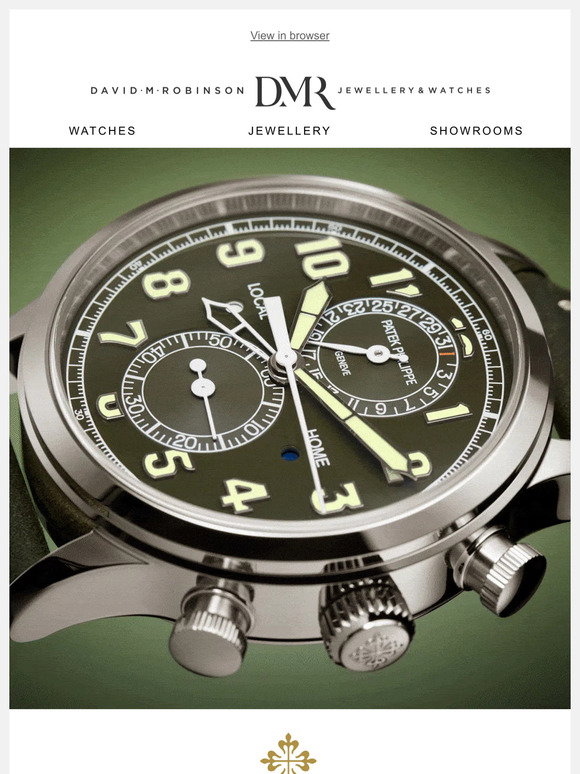 David M Robinson: Patek Philippe | Calatrava Pilot Travel Time ...