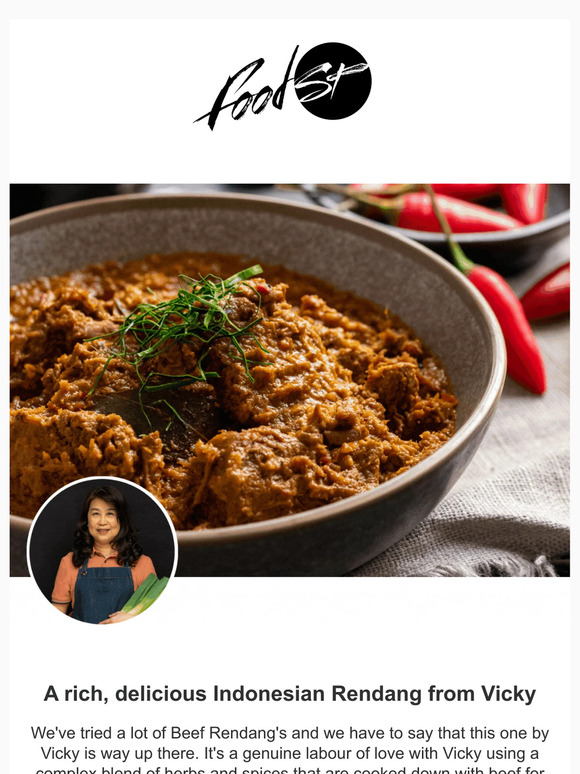 FoodSt: ⭐ NEW: An iconic Indonesian Beef Rendang by Vicky | Milled