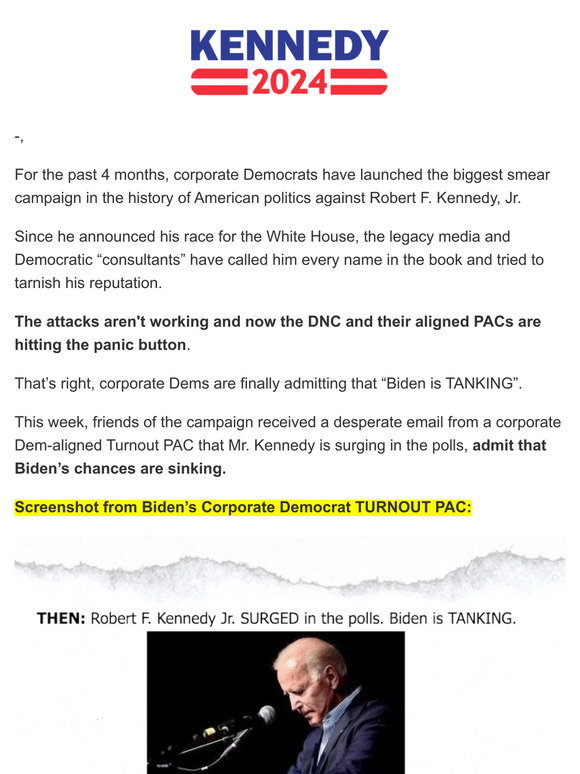 Robert F. Kennedy Jr.: Corporate Dems panic as RFK, Jr. surges! | Milled