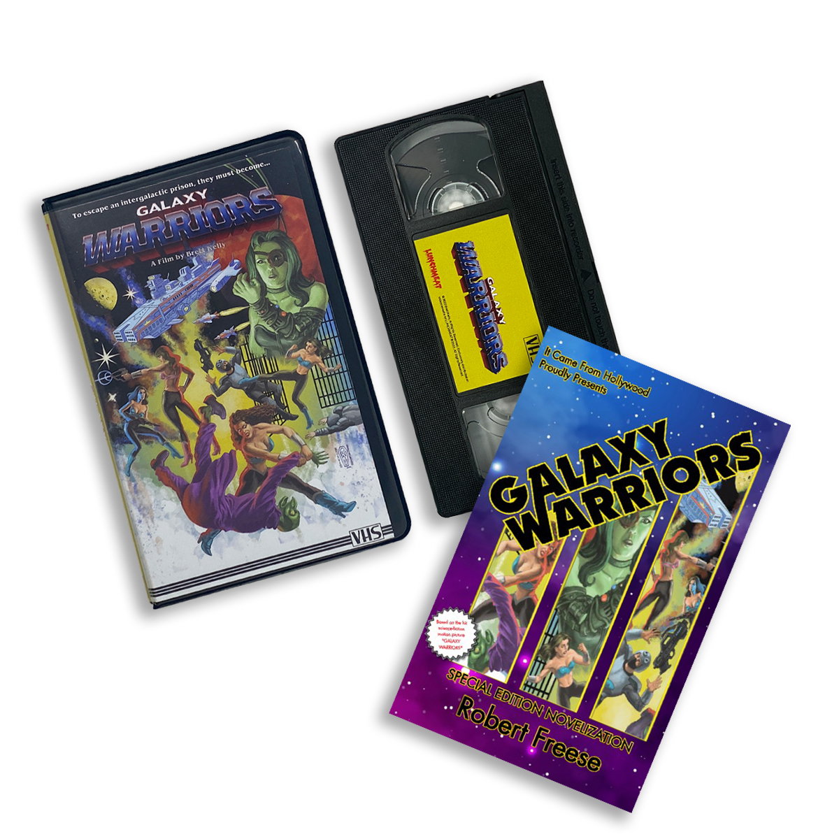 Lunchmeat VHS: GALAXY WARRIORS NOVELIZATION AND VHS BUNDLES! | Milled