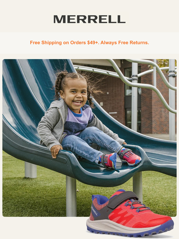 Merrell: The all-new go-to sneaker for back to school! | Milled