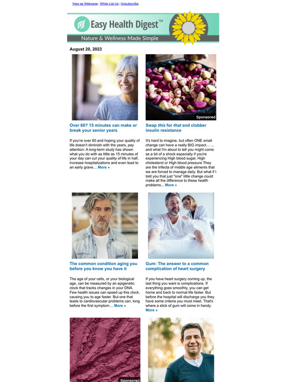 Easy Health Options: The vitamin that could turn prediabetes around ...