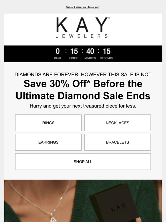 Kay Jewelers: The Ultimate Diamond Sale is ending! | Milled