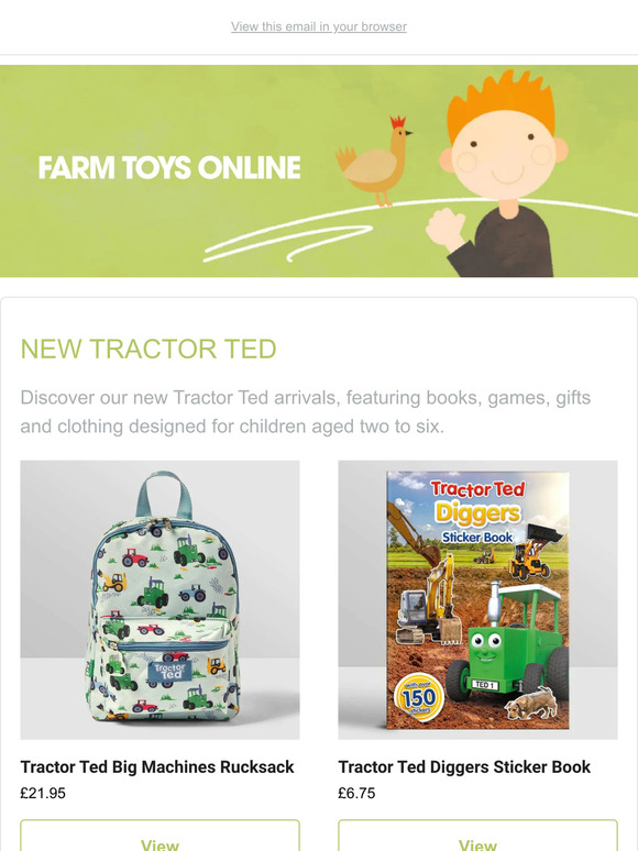 Farm Toys Online: NEW TRACTOR TED! 🚜 | Milled