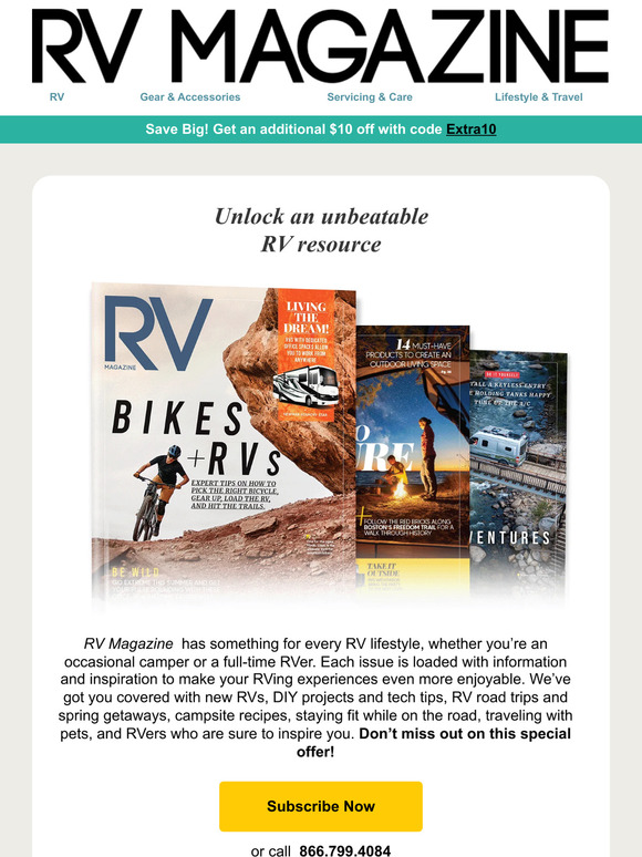 Good Sam: [Special OFFER] 🔓 Access More From RV Magazine! | Milled