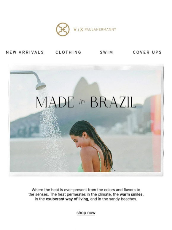 ViX Swimwear: Made in Brazil | Milled