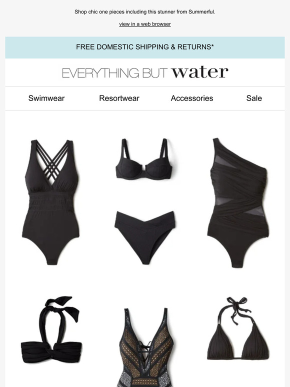 Everything But Water: Swimsuits that fit and flatter all | One pieces ...