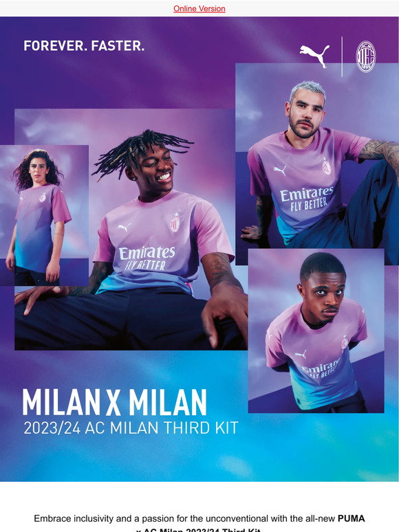 AC Milan: Shop the new 2023/24 AC Milan Third Kit | Milled