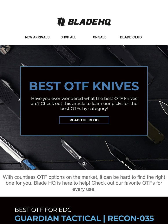 Blade HQ - Source: These are the best OTFs for every situation! | Milled