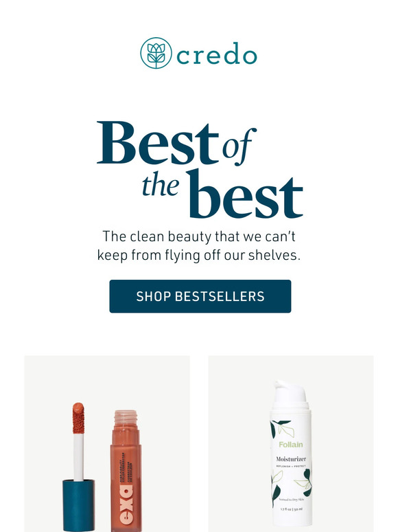 Credo Beauty: Our top clean beauty bestsellers are…. | Milled