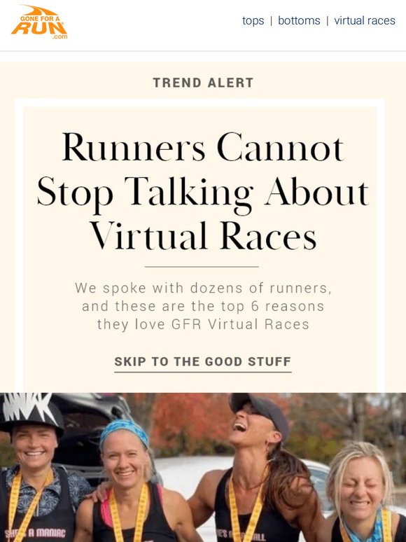 gone for a run: Why Are Virtual Races Still So Popular? | Milled