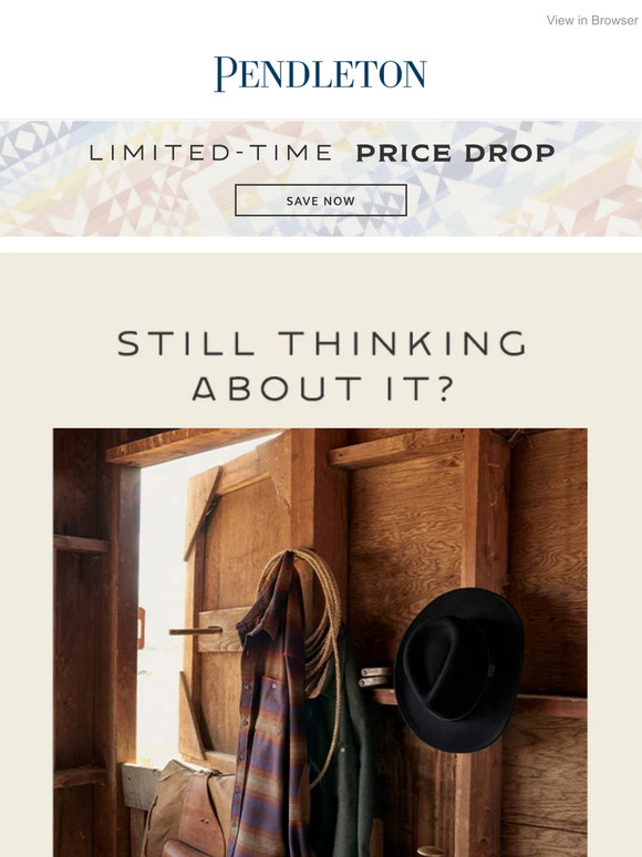 Pendleton Woolen Mills: These are selling fast | Milled