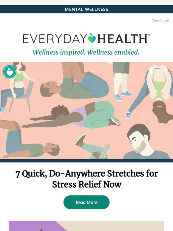 Lifescript: 7 Quick, Do-Anywhere Stretches for Stress Relief Now | Milled