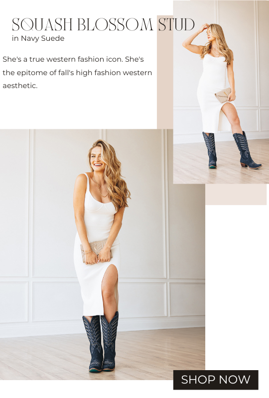 Lane Boots: Meet The Squash Blossom Stud | Milled