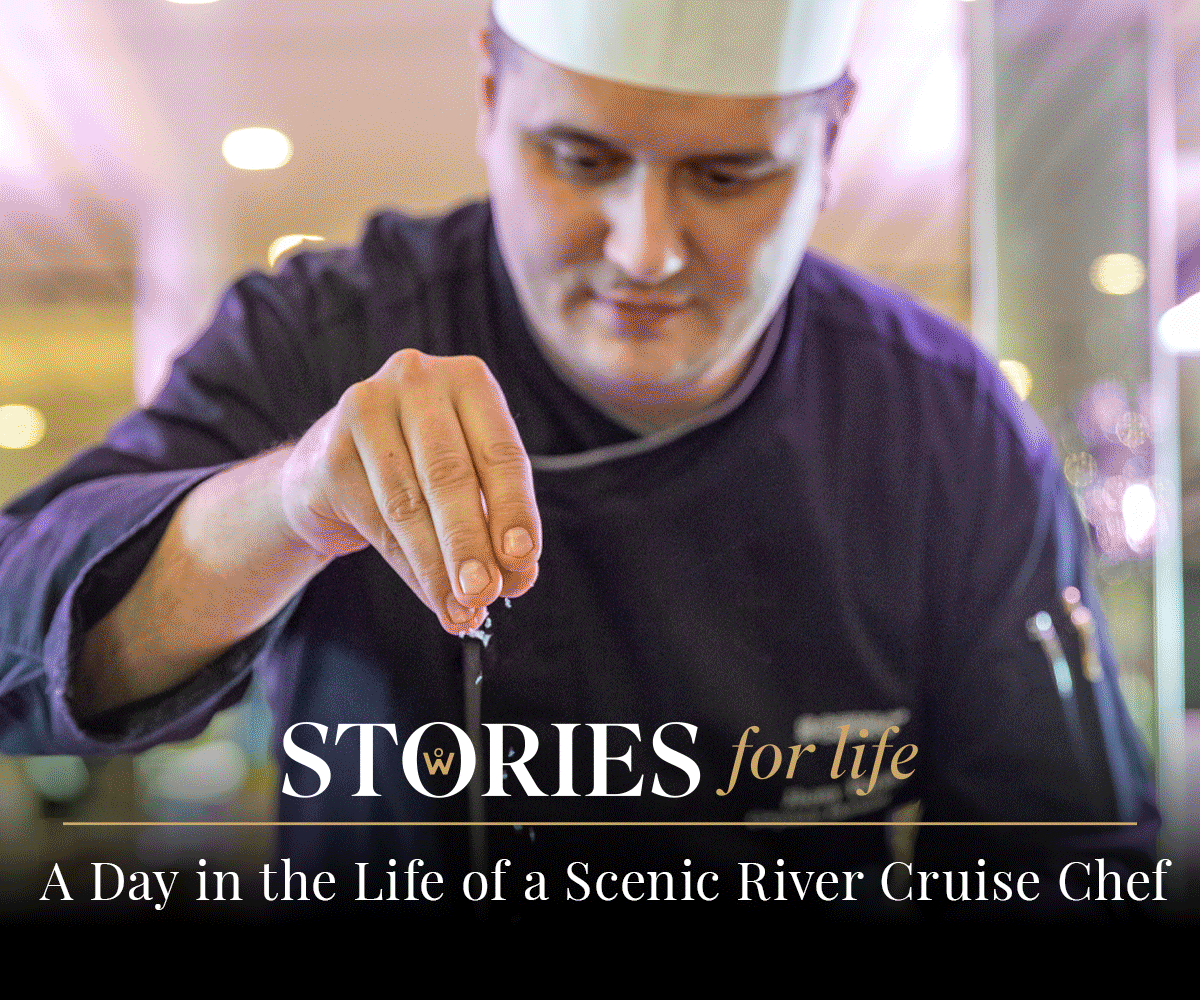 Scenic: Seed - A Day in the life of a Scenic River Cruise Chef | Milled