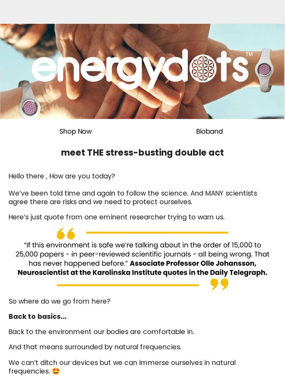 Energy Dots: You need this 🤍 THE STRESS BUSTING DOUBLE ACT | Milled