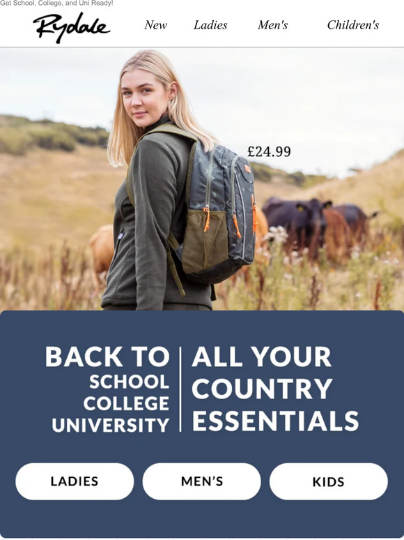 Rydale: Elevate Your Campus Style With Rydale 🎒 | Milled