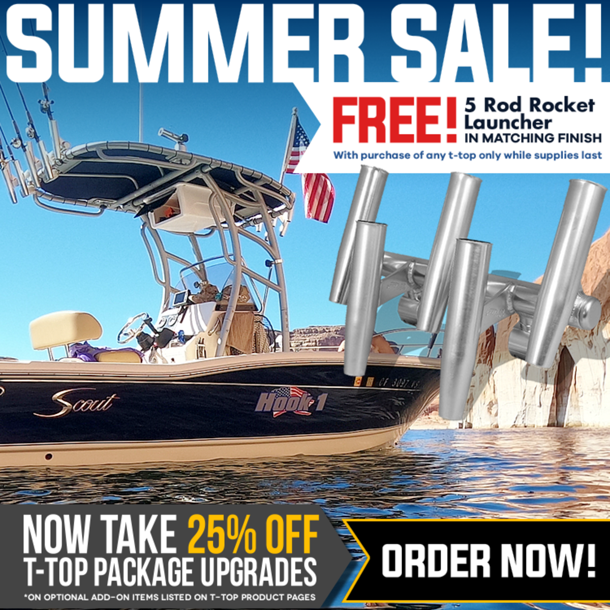 Stryker T-Tops: Perfect T-Top for Your Boat! See the Savings... | Milled