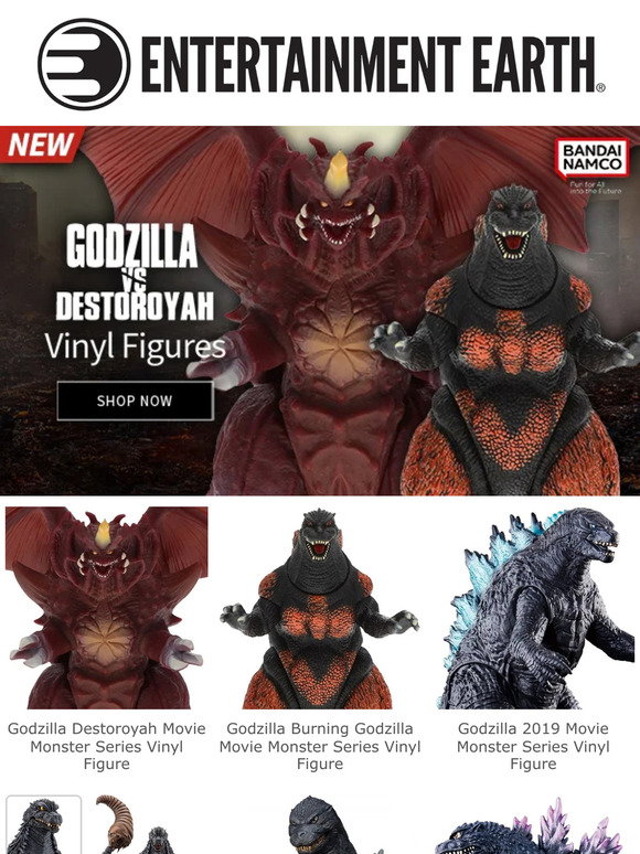 Entertainment Earth: New Godzilla and Destoroyah Figs! Grab 'Em Now ...