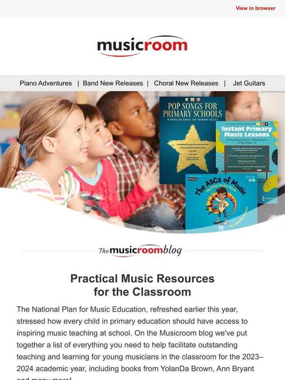 Musicroom: Practical Music Resources for the Classroom 🍎 | Milled