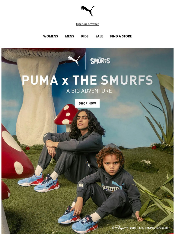 Puma: The Brand NEW Puma x The Smurfs | Milled