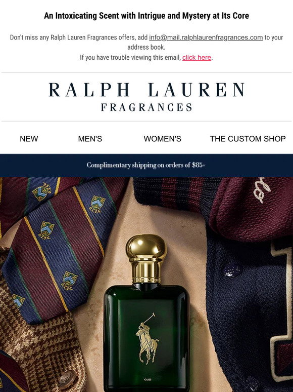 Ralph Lauren Fragrances: INTRODUCING: The New Polo Oud Eau de Parfum ...
