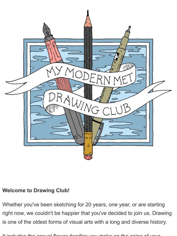 My Modern Met: Welcome to the My Modern Met Drawing Club! ️ | Milled