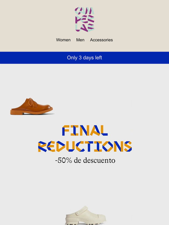 Camper: Last Chance - 50% Off CAMPERLAB | Milled
