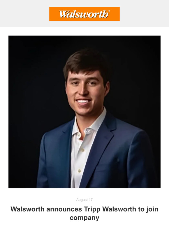 Walsworth Publishing: Walsworth | Walsworth announces Tripp Walsworth ...