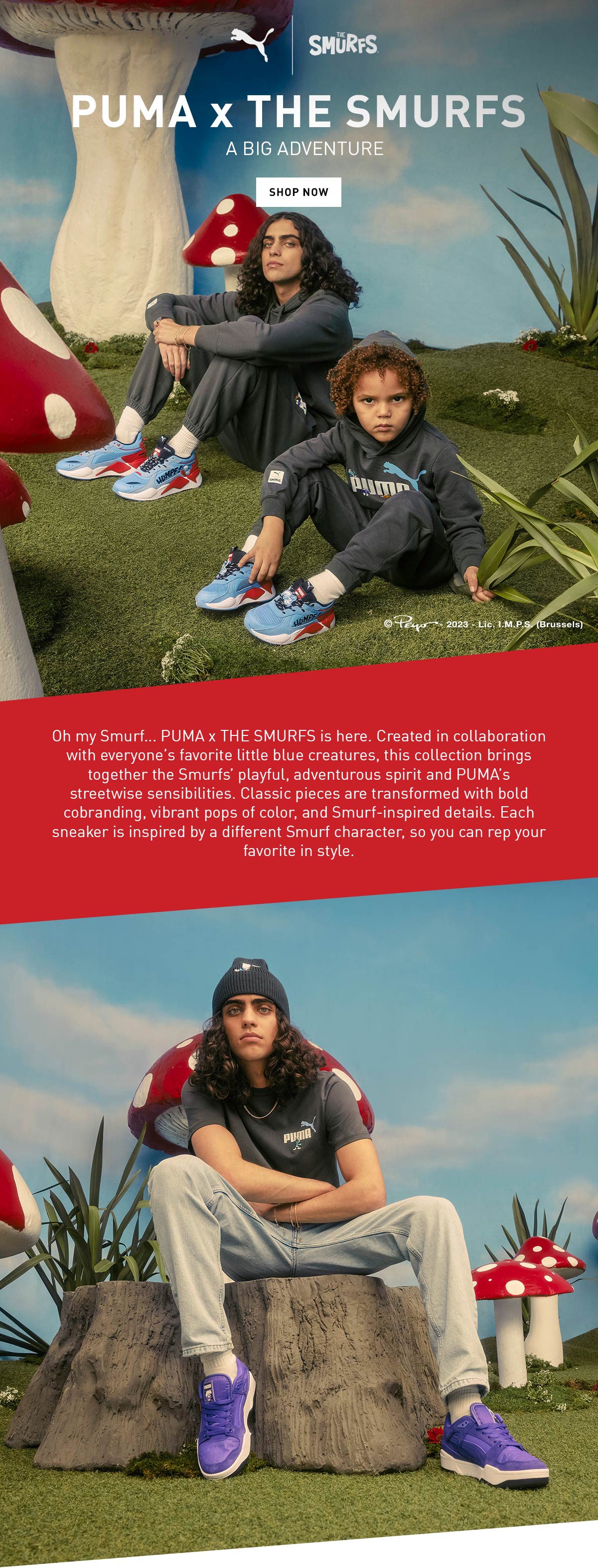 Puma: The Brand NEW Puma x The Smurfs | Milled