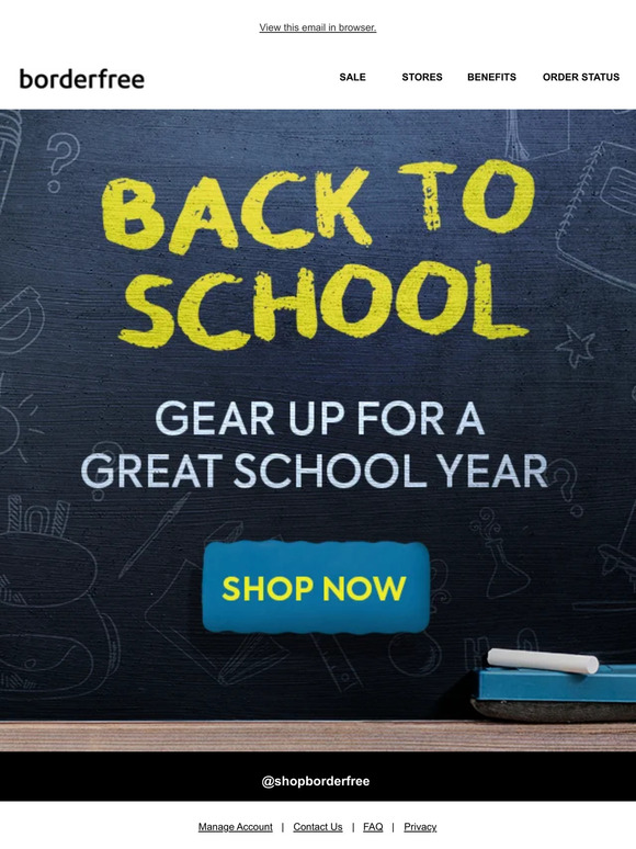 Borderfree: Explore our selection of back-to-school styles today | Milled