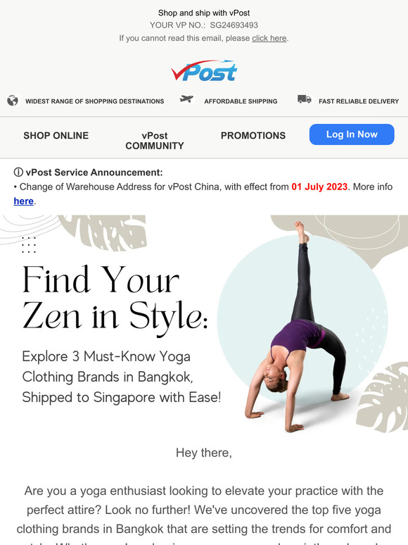 vPost: Elevate Your Yoga Practice: Discover 3 Bangkok Yoga Clothing ...