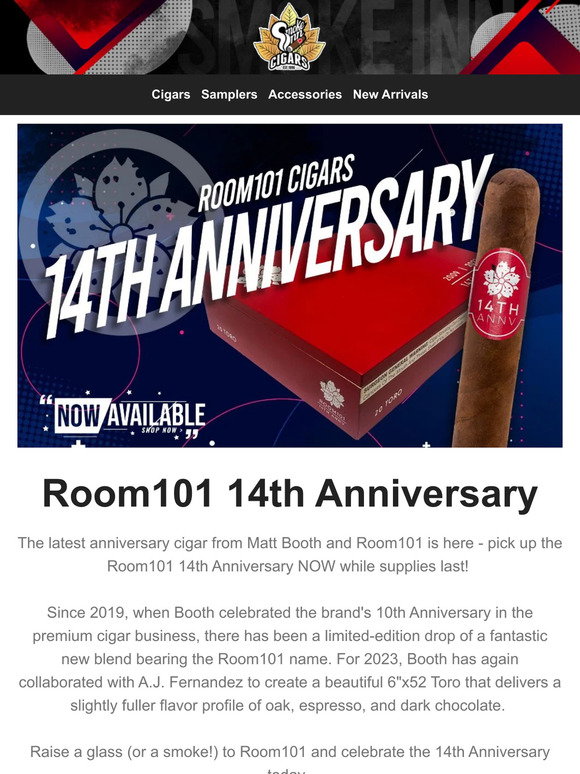 Smoke Inn: Celebrate 14 Years of Room101 | Milled