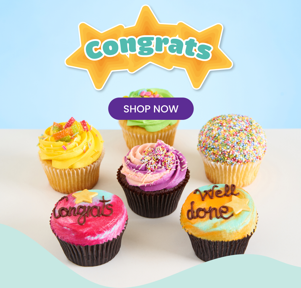 Lola's Cupcakes: GCSE results day coming up! Say ‘Congrats’ with Lola's ...