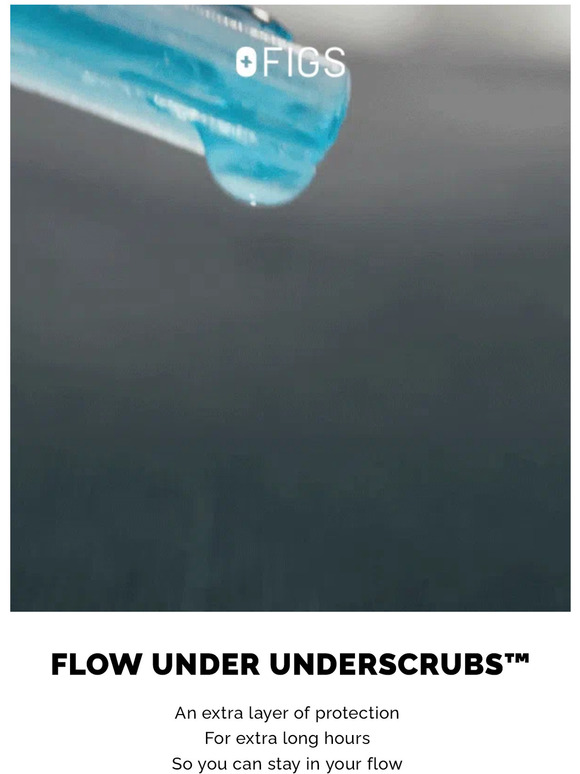 FIGS: NEW — Flow Under Underscrubs™ | Milled