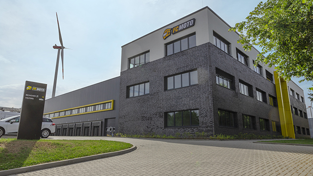 FC-Moto: 💛 News: New headquarters and logistics center! | Milled