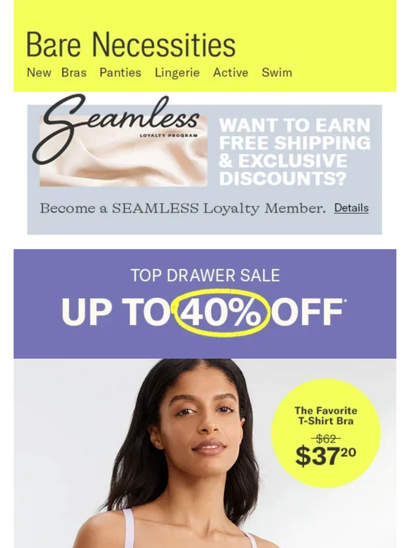 Bare Necessities: Discover Your New Favorite Bra: Up To 40% Off ...